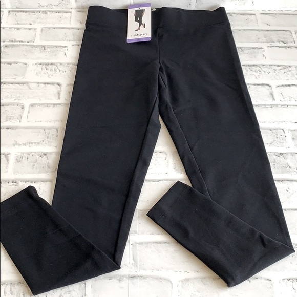Matty M | Pants & Jumpsuits | Matty M Black Ankle Length Leggings ...